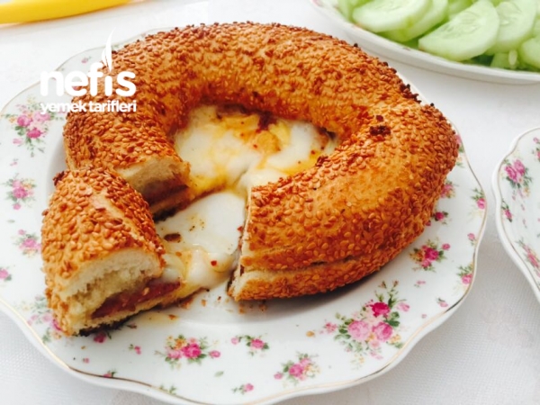 Sucuklu Simit - Nefis Yemek Tarifleri - #2520885