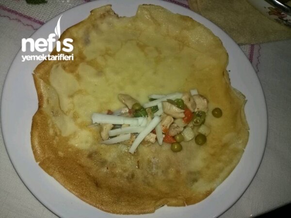 Tavuklu Krep Sarma - Nefis Yemek Tarifleri - #2522284