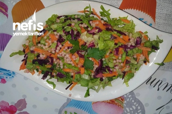Kuskuslu Mevsim Salata - Nefis Yemek Tarifleri