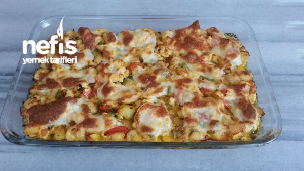 Kaşarlı Tavuk Sote - Nefis Yemek Tarifleri - #2634594