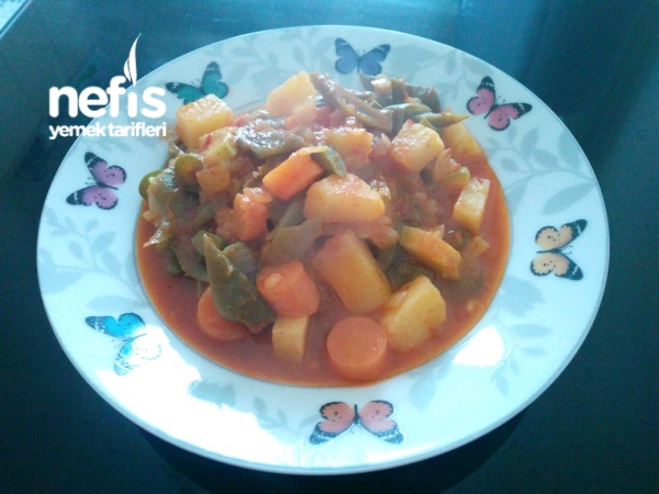 Etsiz Türlü Yemeği - Nefis Yemek Tarifleri