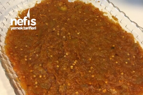 Köz Patlıcan Salatası - Nefis Yemek Tarifleri - #2846125