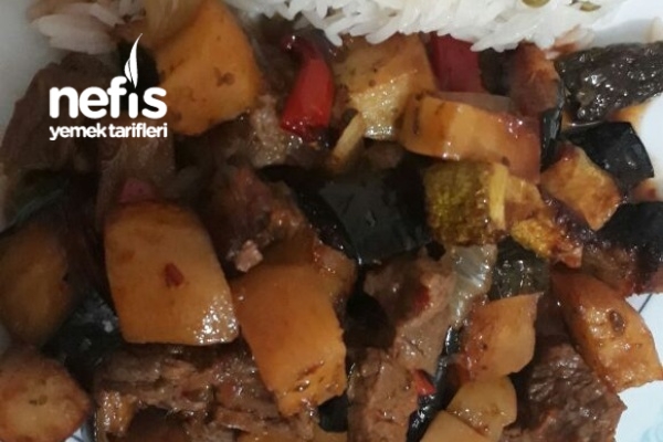 Fırında Sebzeli Kebap - Nefis Yemek Tarifleri - #2887999