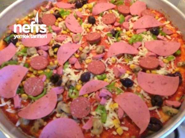 Atom Pizza (2 Büyük Boy) - Nefis Yemek Tarifleri
