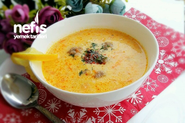 Köfteli Çorba (Supa Topcheta) - Nefis Yemek Tarifleri