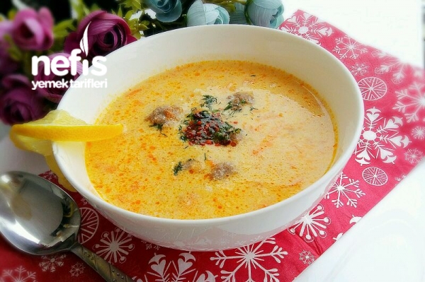 Köfteli Çorba (Supa Topcheta) - Nefis Yemek Tarifleri