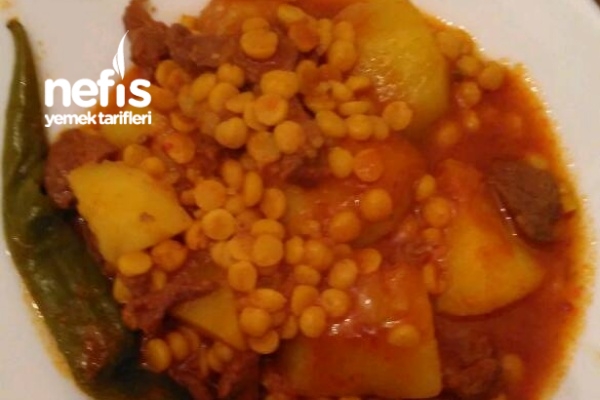 Patatesli Kuşbaşı Lepe Çorbası - Nefis Yemek Tarifleri