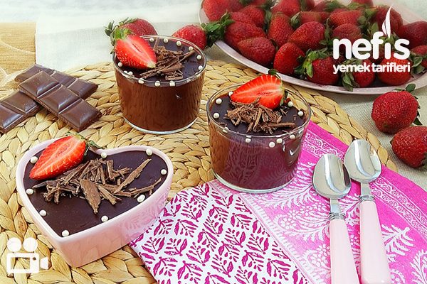 Ev Yapımı Kakaolu Puding Tarifi (videolu) - Nefis Yemek Tarifleri