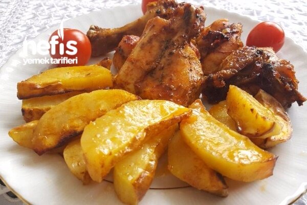Fırında Leziz Tavuk Patates - Nefis Yemek Tarifleri
