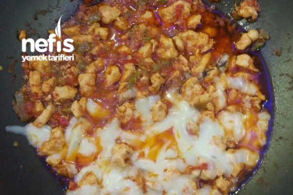 Kaşarlı Tavuk Sote - Nefis Yemek Tarifleri - #3340139