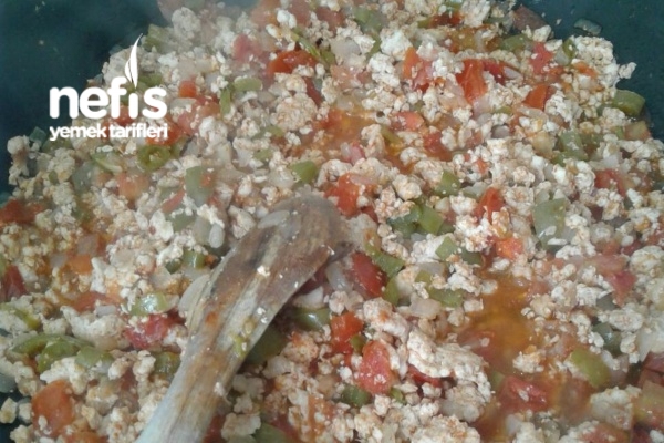 Tavuk Kıymasından Saç Tava - Nefis Yemek Tarifleri