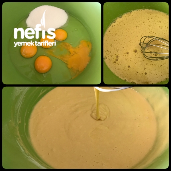 Sade Kek Üzerine Çikolatalı Pasta - Nefis Yemek Tarifleri