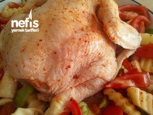 Fırında Bütün Tavuk - Nefis Yemek Tarifleri - #3387969