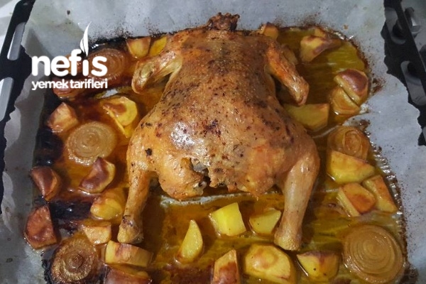 Fırında Bütün Tavuk - Nefis Yemek Tarifleri - #3388308