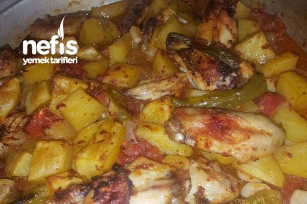 Fırında Tavuk Patates - Nefis Yemek Tarifleri - #3434379
