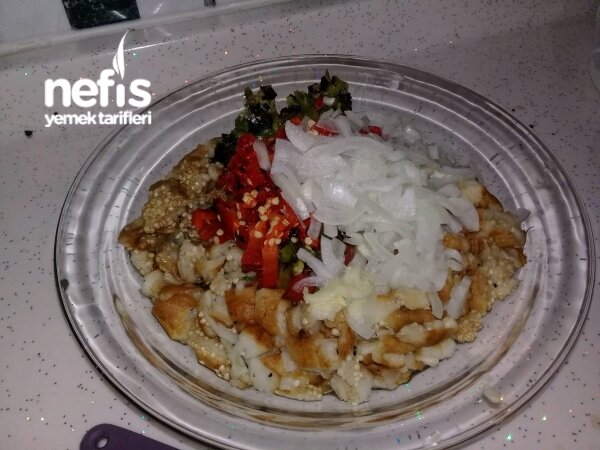 Patlıcan Salata (Kavurmadan Aşamalı Resim) - Nefis Yemek Tarifleri