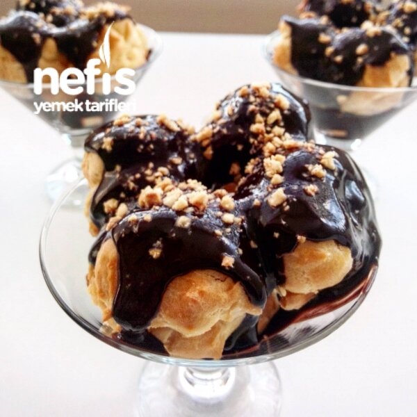 Profiterol Tarifi (Hazır Pastahane Tadında) - Nefis Yemek Tarifleri
