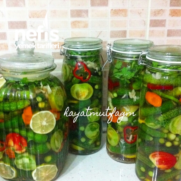Kışlık Çıtır Turşu - Nefis Yemek Tarifleri