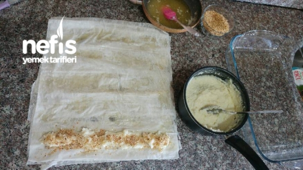 Kaymaklı Rulo Tatlı - Nefis Yemek Tarifleri