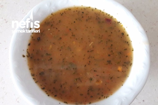 Kuru Sebzeli Tarhana Çorbası - Nefis Yemek Tarifleri