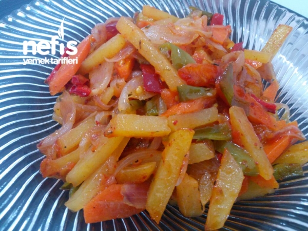 Pratik Sebze Sote - Nefis Yemek Tarifleri