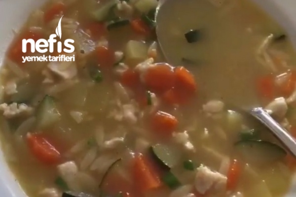 Tavuklu Sebze Çorbası - Nefis Yemek Tarifleri - #3851392