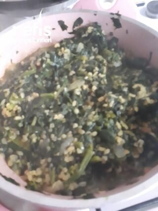 Bulgurlu Ispanak - Nefis Yemek Tarifleri - #3892582