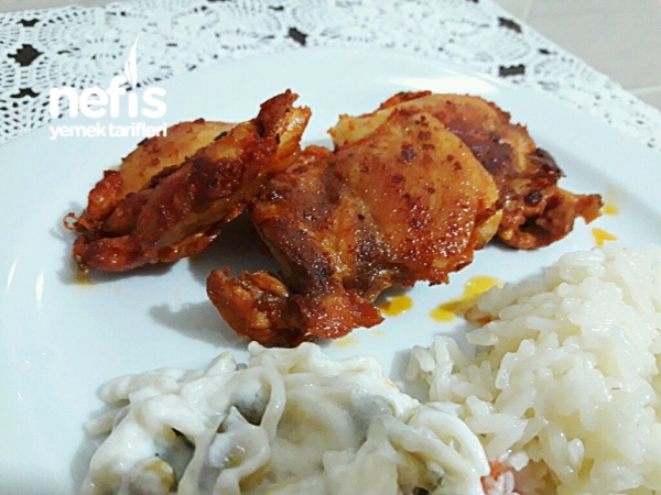 Nar Gibi Kızarmış Tavuk İncik - Nefis Yemek Tarifleri