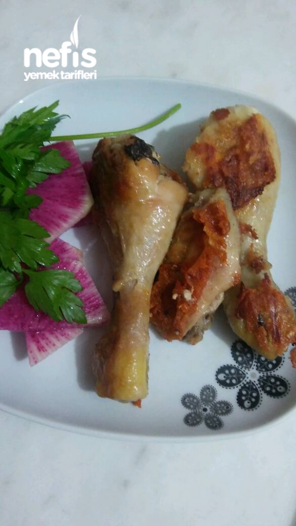 Tavada Kızarmış Tavuk - Nefis Yemek Tarifleri - #4033176