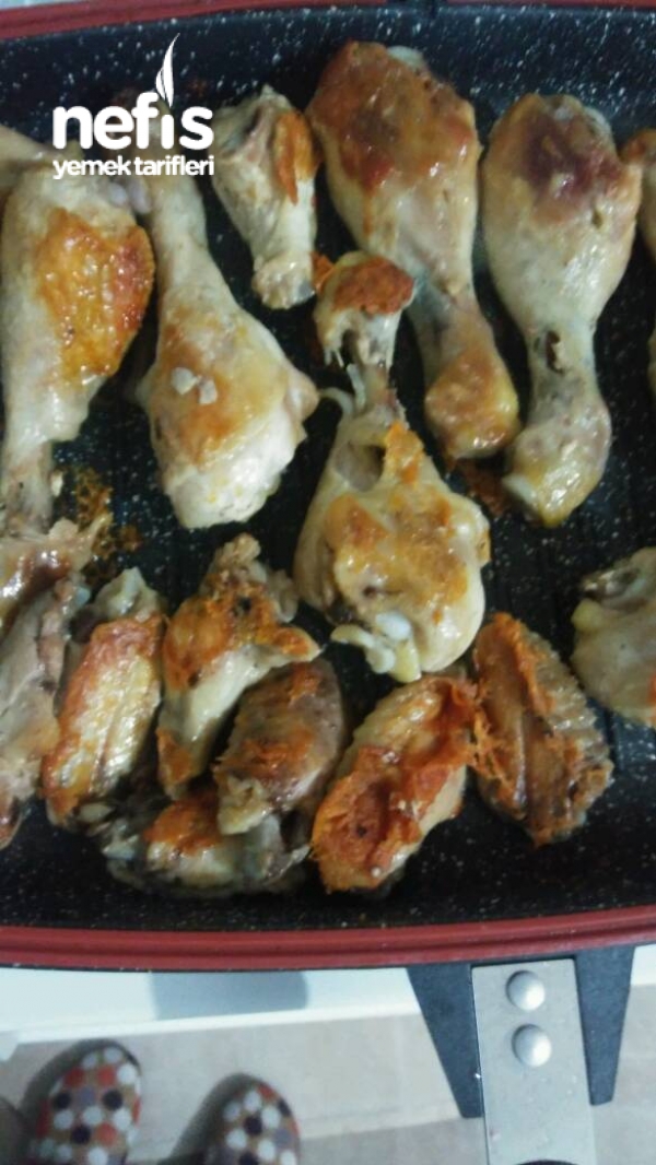 Tavada Kızarmış Tavuk - Nefis Yemek Tarifleri - #4033176