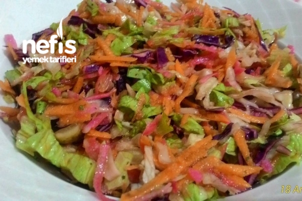 Turşulu Mevsim Salata - Nefis Yemek Tarifleri