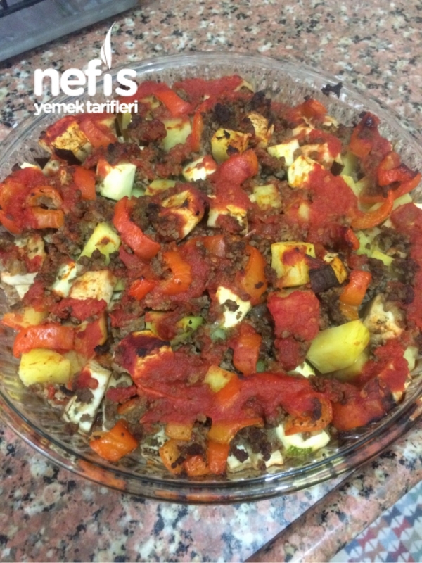 Fırında Kıymalı Türlü - Nefis Yemek Tarifleri - #4040262