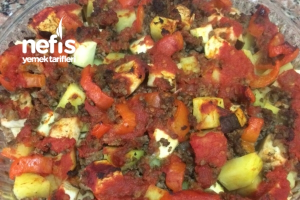 Fırında Kıymalı Türlü - Nefis Yemek Tarifleri - #4040262