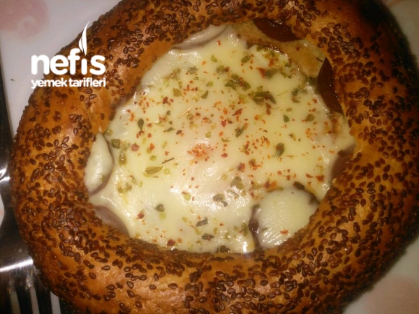 Sucuklu Kaşarlı Simit Arası - Nefis Yemek Tarifleri