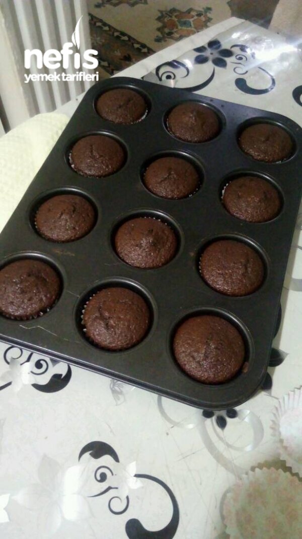 Kakaolu Cupcakes - Nefis Yemek Tarifleri - #4077003