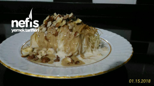 Sütlü Kadayıf Tatlısı - Nefis Yemek Tarifleri - #4162420