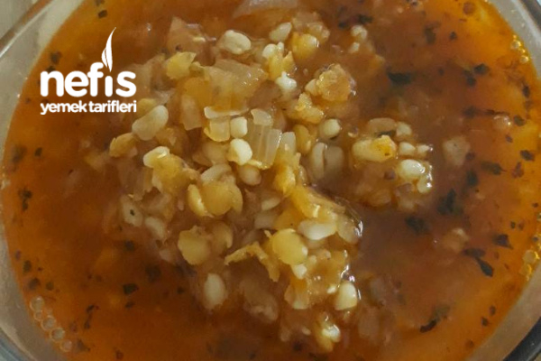 Bulgurlu Mercimek Çorbası - Nefis Yemek Tarifleri - #4228771