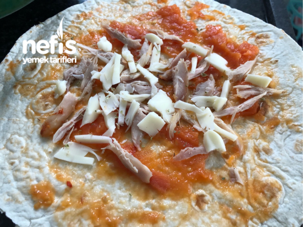 Soslu Tavuk Wrap - Nefis Yemek Tarifleri