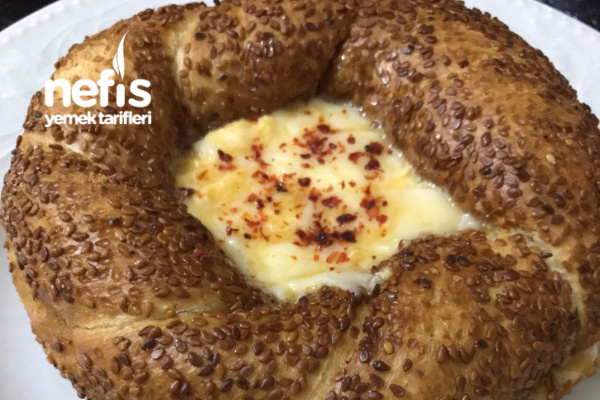 Kaşarlı Yumurtalı Simit - Nefis Yemek Tarifleri - #4519321