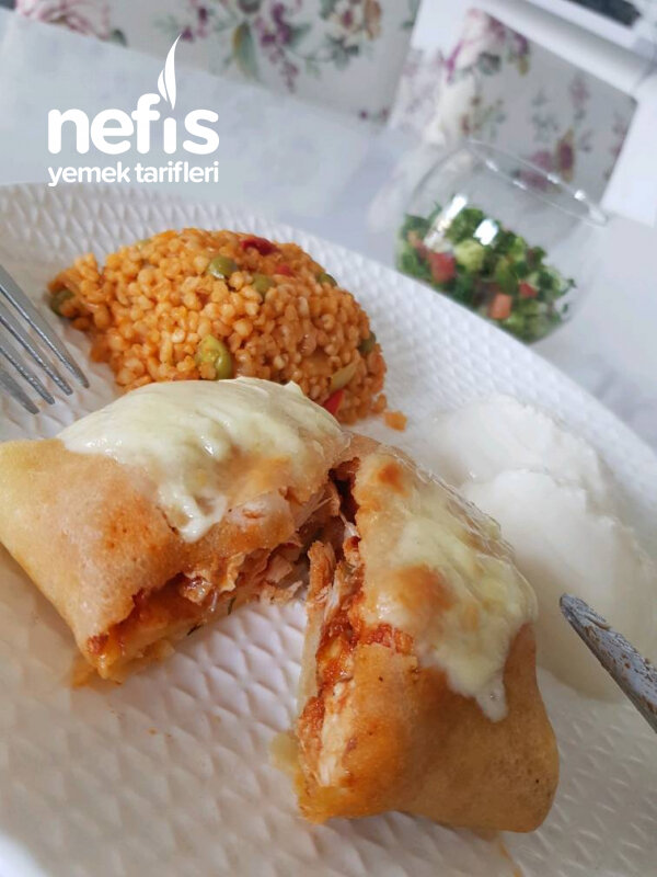 Tavuklu Krep Bohçası - Nefis Yemek Tarifleri - #4582147