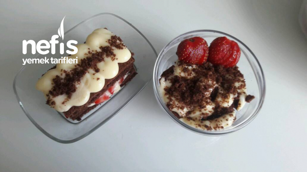 Çilekli Dilim Pasta - Nefis Yemek Tarifleri