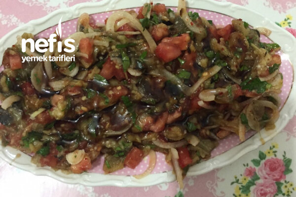 Köz Patlıcan Salatası - Nefis Yemek Tarifleri - #4649652