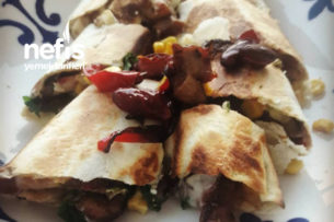 Nefis Yoğurt Soslu Tavuk Dürüm (Tavuk Shawarma) - Nefis Yemek Tarifleri