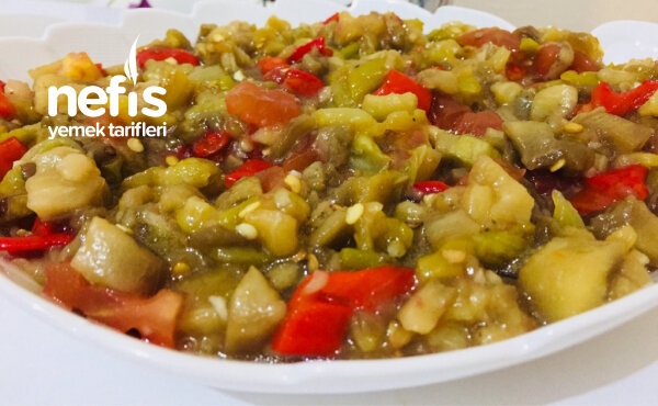 Köz Patlıcan Salatası - Nefis Yemek Tarifleri - #4676244