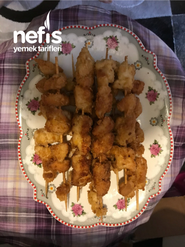Çıtır Pane Harçlı Tavuk Şiş - Nefis Yemek Tarifleri