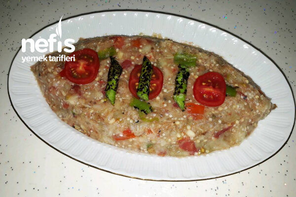 Köz Patlıcan Salatası - Nefis Yemek Tarifleri - #4713411