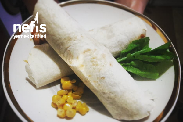 Barbekü Soslu Tavuk Dürüm - Nefis Yemek Tarifleri