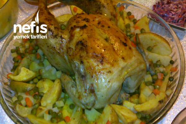 Fırında Bütün Tavuk - Nefis Yemek Tarifleri - #4765115