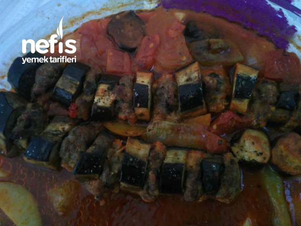 Fırında Patlıcanlı Sebzeli Kebap - Nefis Yemek Tarifleri