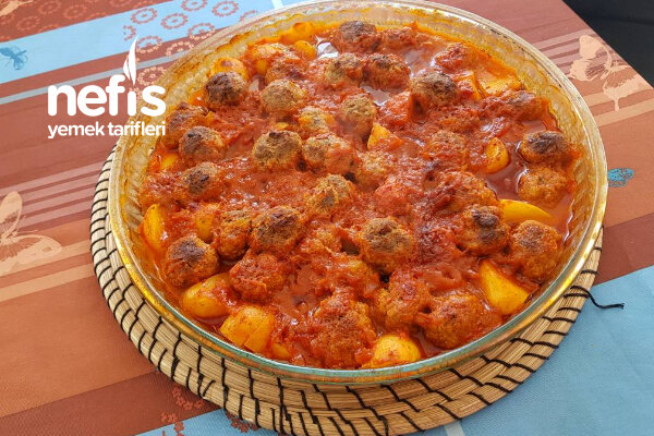 Fırında Köfteli Patates - Nefis Yemek Tarifleri - #4952972